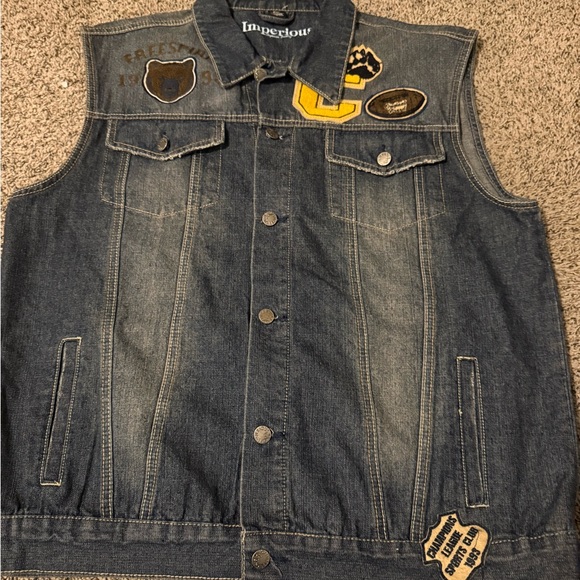 Imperious | Jackets & Coats | Y2k Imperious Denim Vest | Poshmark
